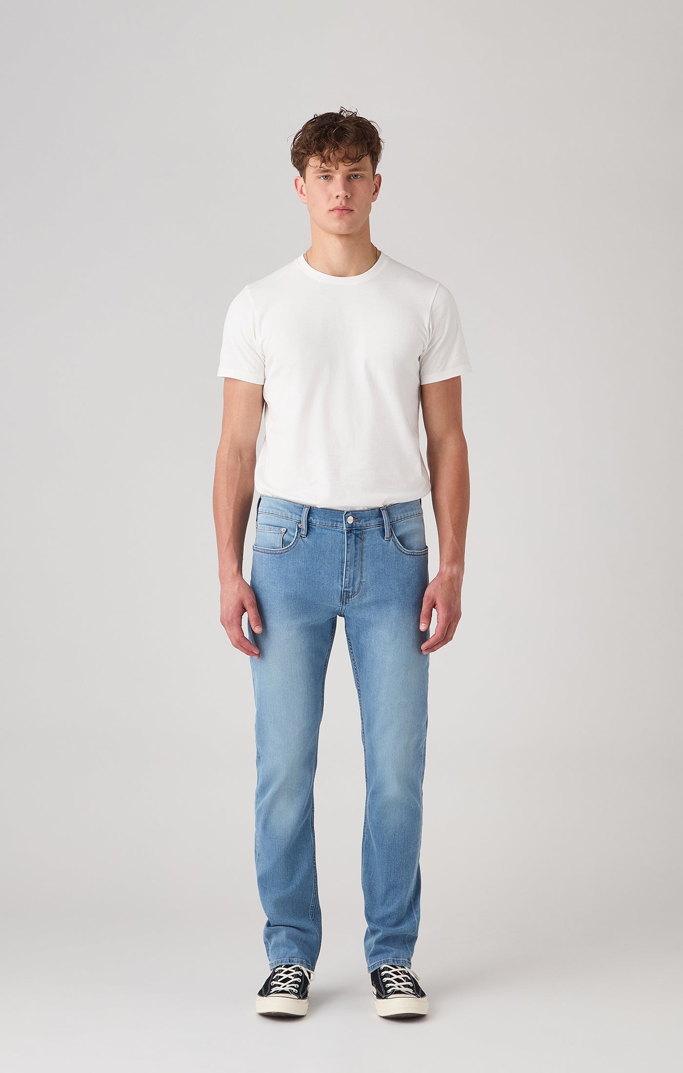 SLIM STRAIGHT - VINTAGE SUN WASH – Saburo Jeans